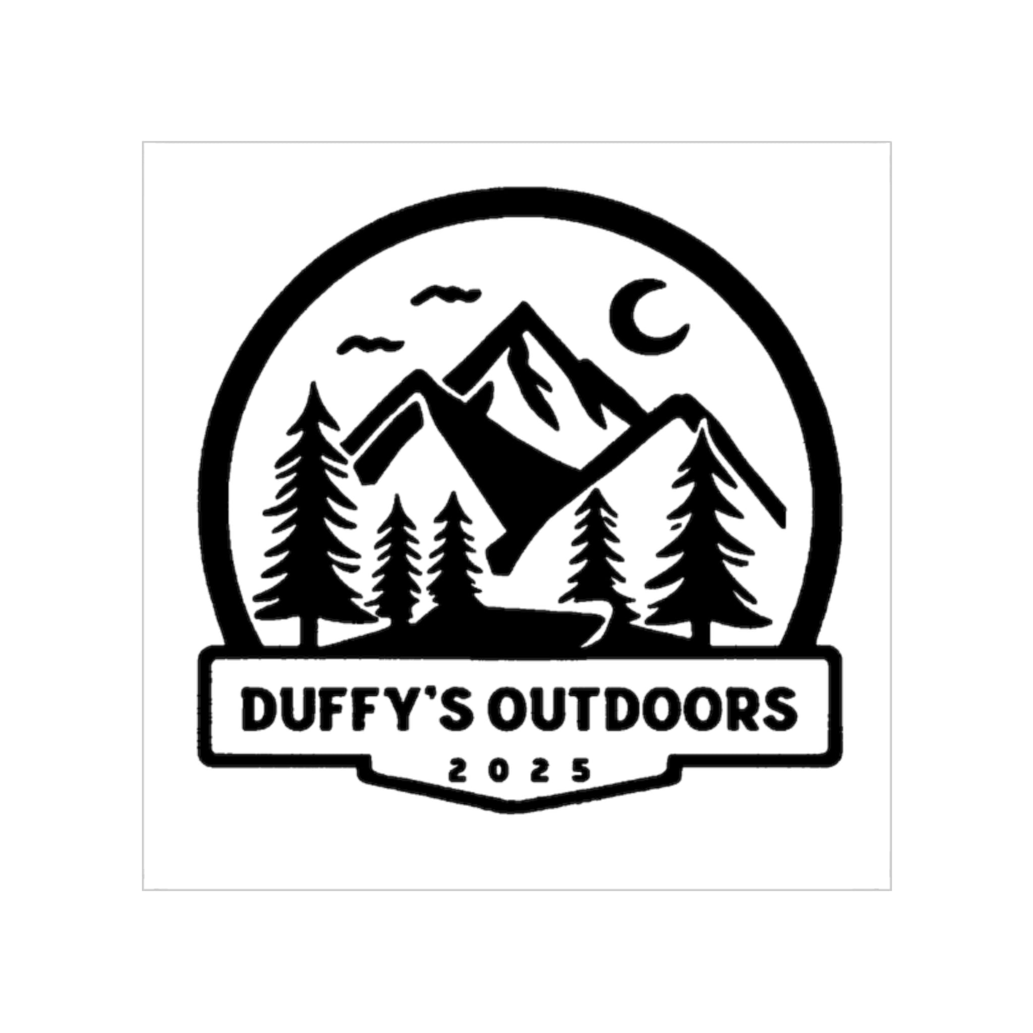 -Duffy’s Outdoors Transparent Outdoor Sticker – Duffy Outdoors